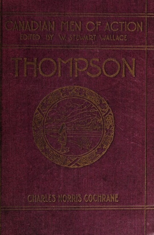 David Thompson—the explorer by Charles Norris Cochrane | BookFusion
