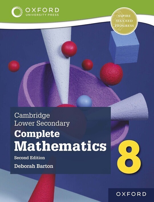 Cambridge Lower Secondary Complete Mathematics 8: Student Book (Second ...