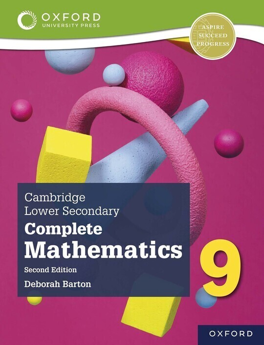 Cambridge Lower Secondary Complete Mathematics 9: Student Book (Second ...