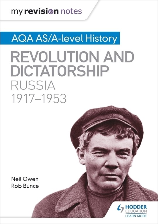 My Revision Notes: AQA AS/A-level History: Revolution and dictatorship ...