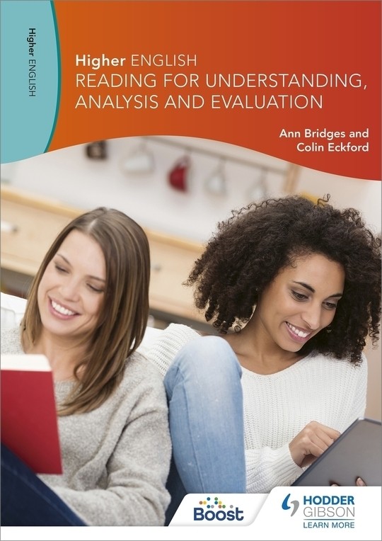 Higher English: Reading for Understanding, Analysis and Evaluation by ...